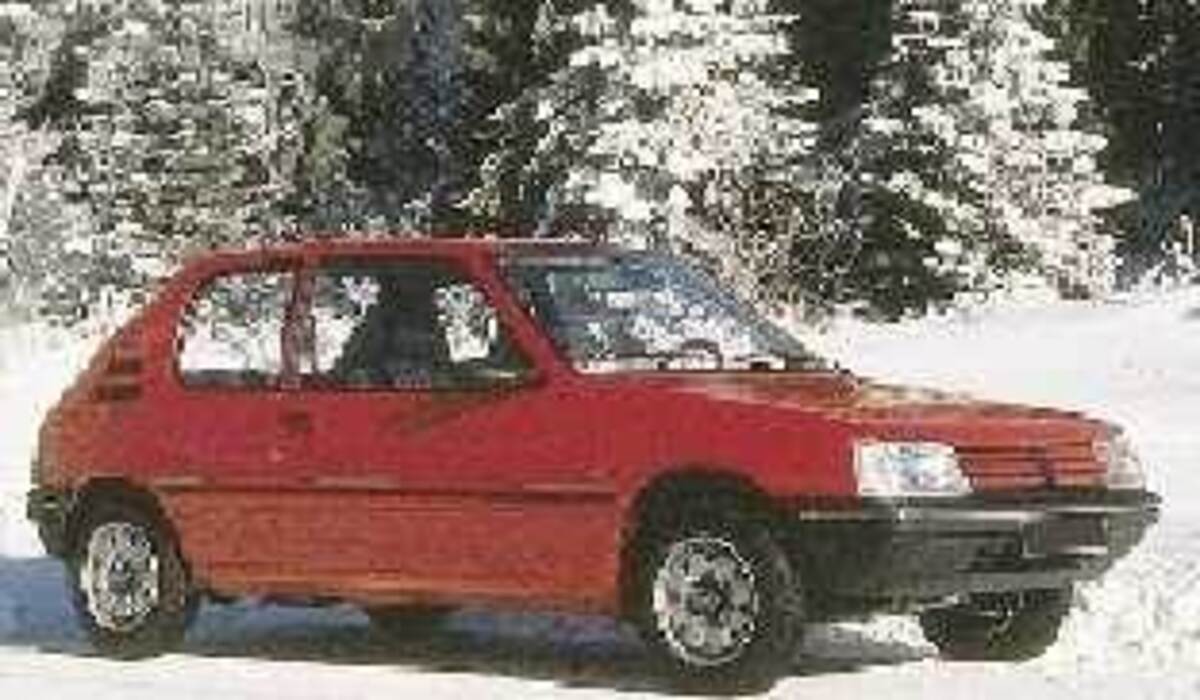 Peugeot 205 diesel 3 porte Color Line : prezzo e scheda tecnica ...