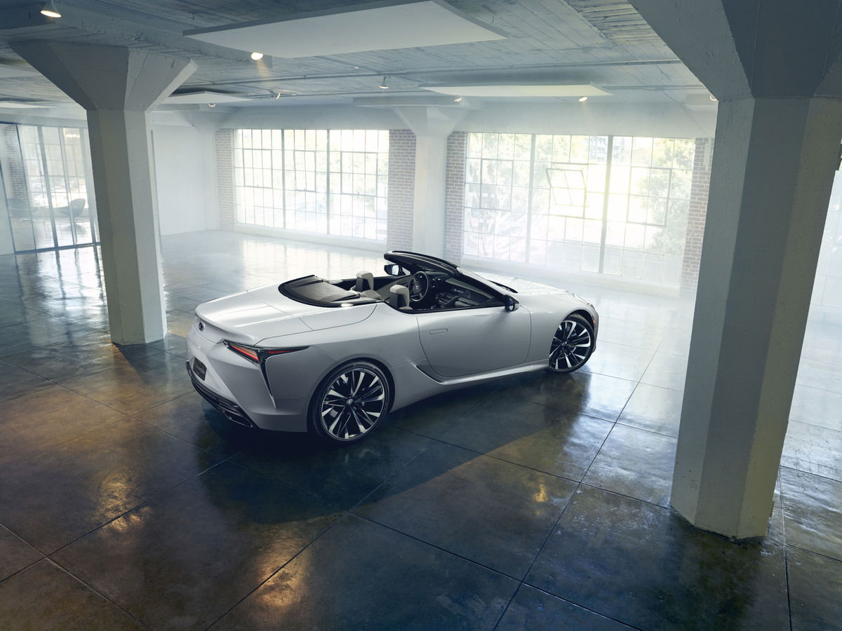 Lexus LC Convertible Concept al Salone di Detroit 2019 - Saloni ...