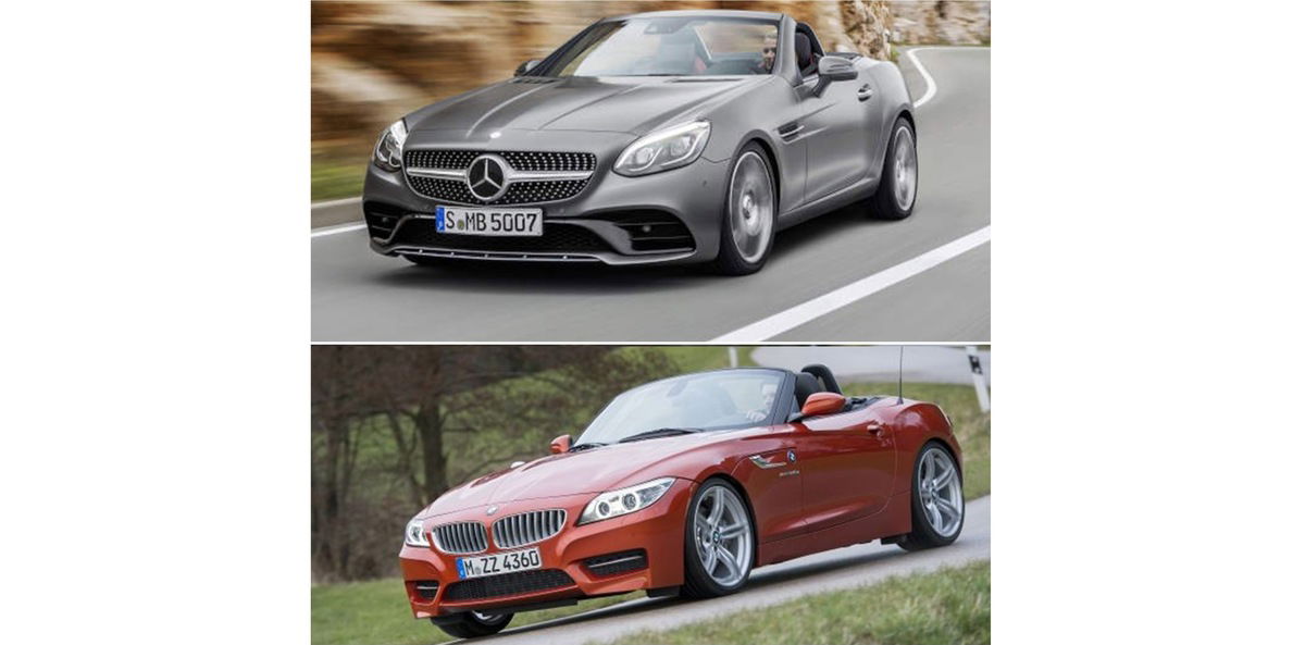 Quale comprare, Confronto: Mercedes SLC 200 Sport Vs BMW Z4 sDrive 20i - Prove - Automoto.it