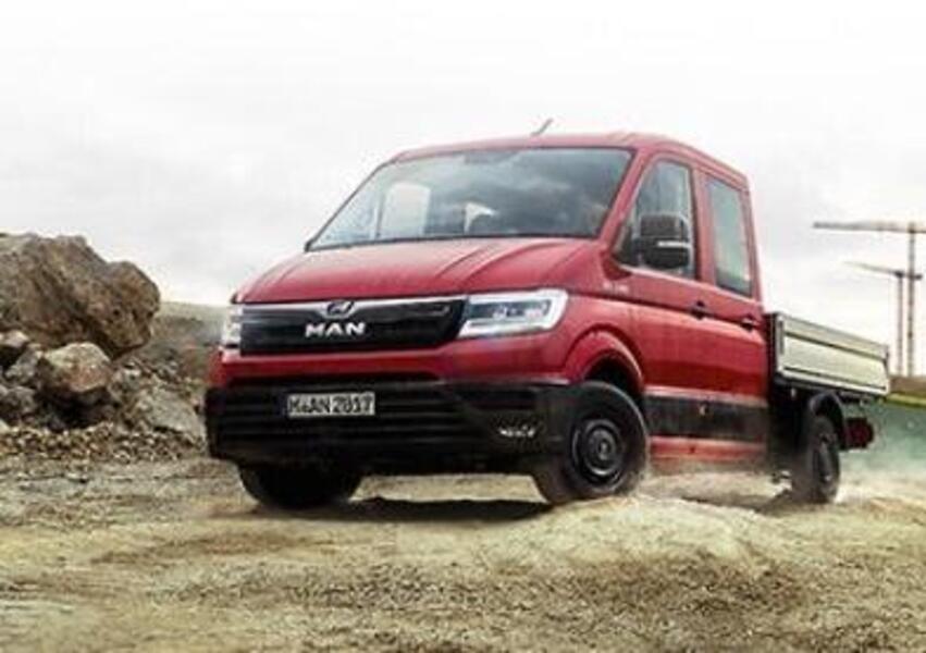 Man TGE Telaio TGE 3.100 2.0 TDI PL Cassone Ribaltabile Trilaterale (06 ...