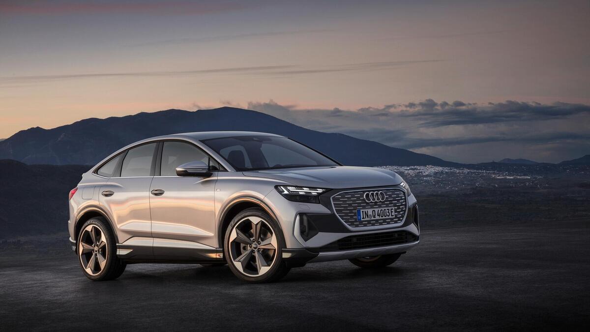 Audi Q4 Sportback Q4 55 e-tron quattro S line edition: prezzo e scheda ...