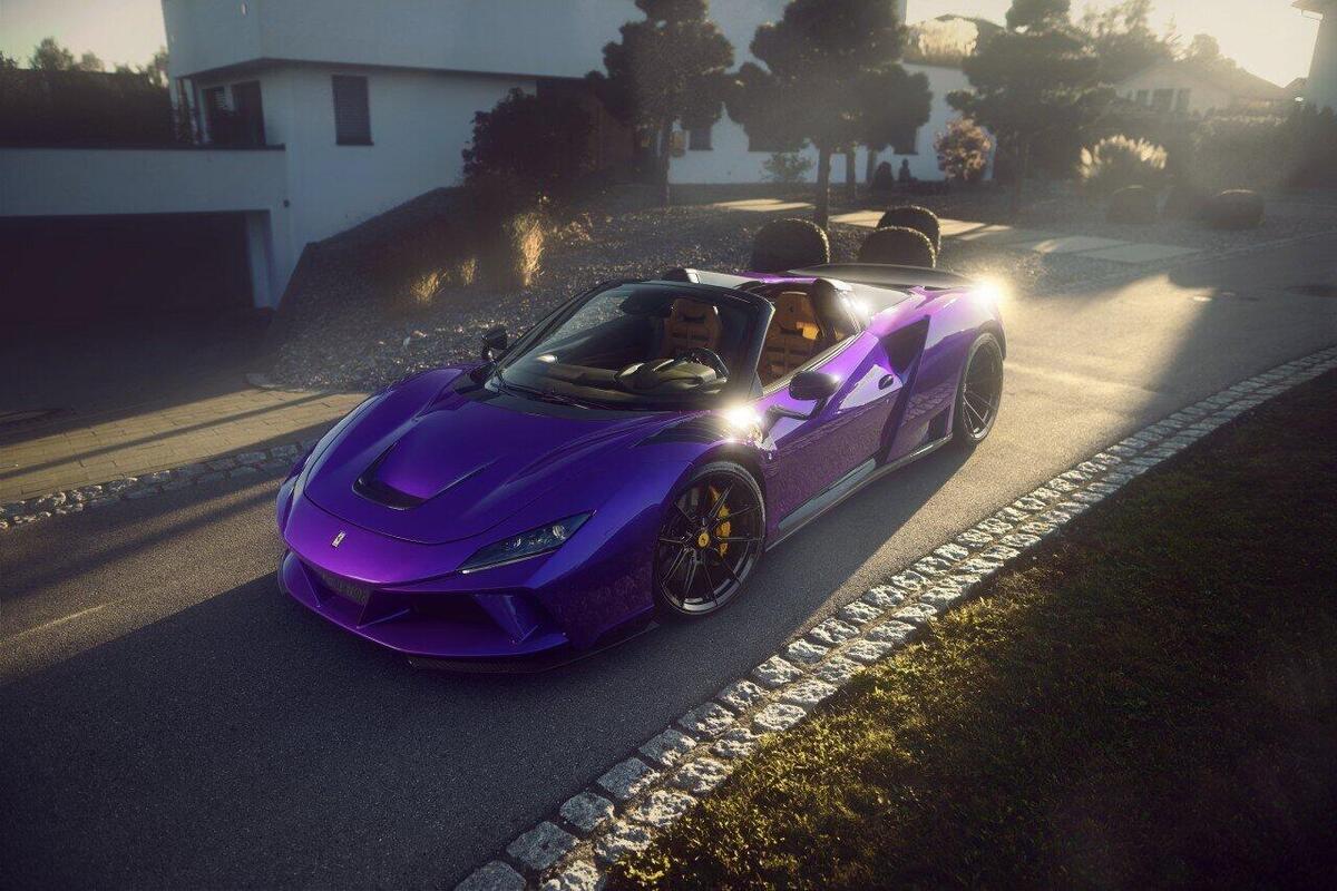 Ferrari F8 Spider, Tuning Novitec N-Largo - News - Automoto.it