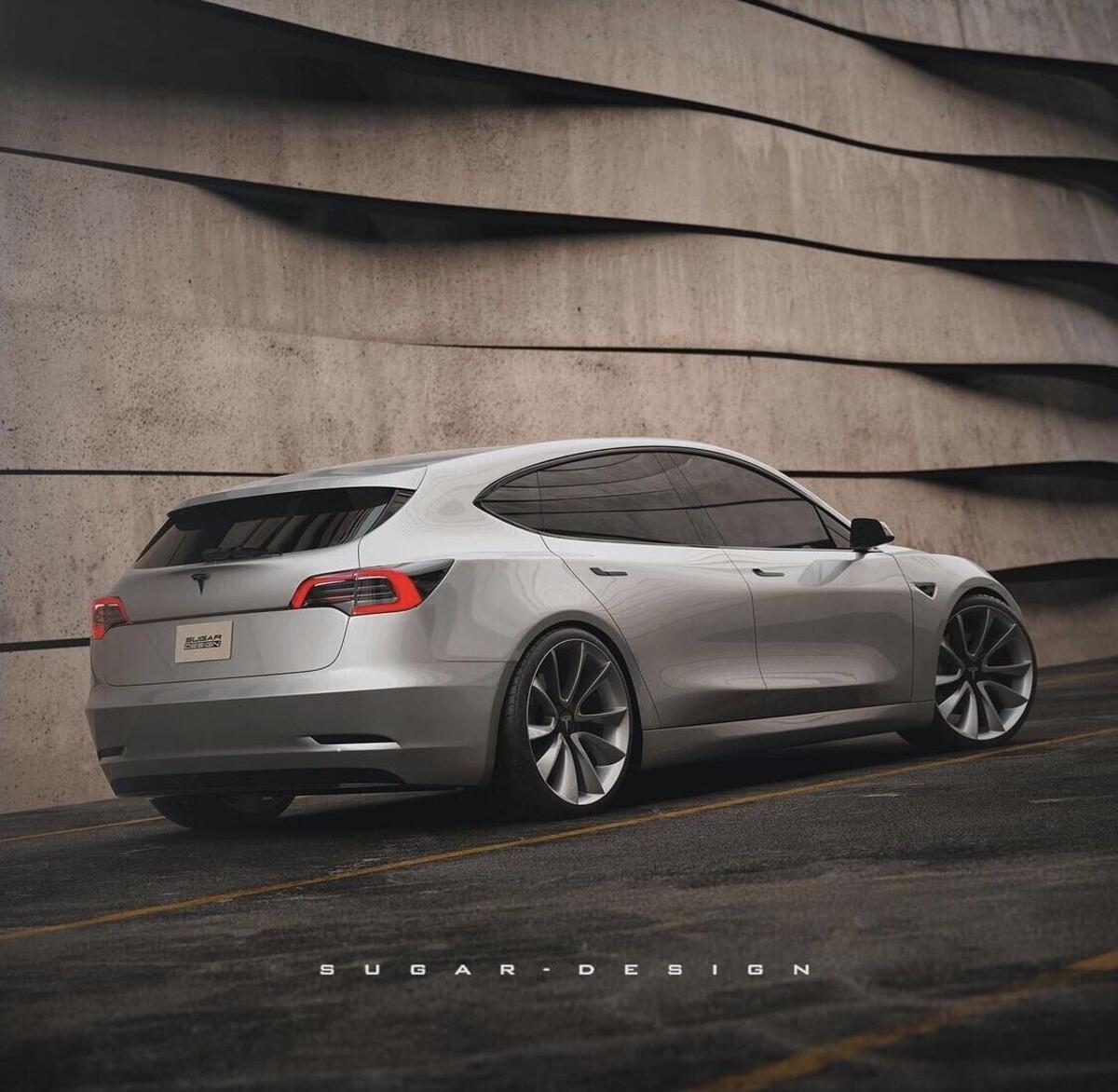 Finalmente una bella Tesla "familiare": con Model Q Elon Musk supera i ...