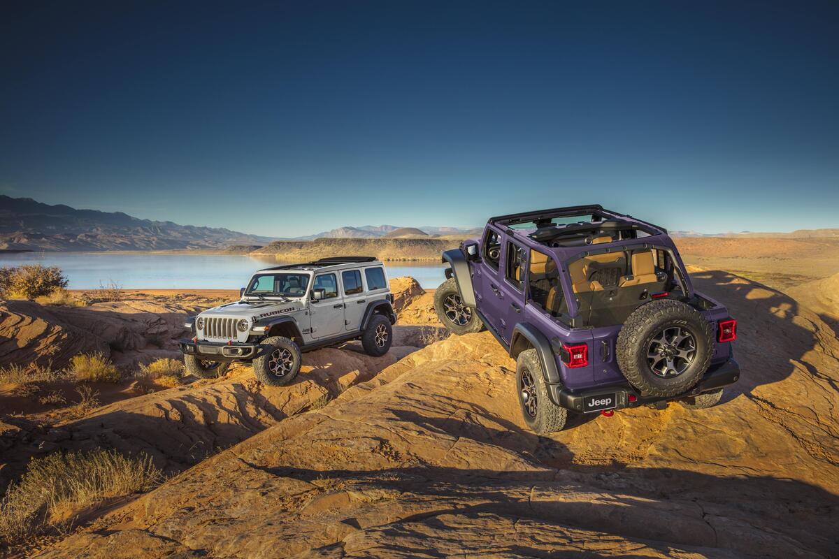 Viola is the new Jeep: ecco la Wrangler in edizione limitata Reign ...