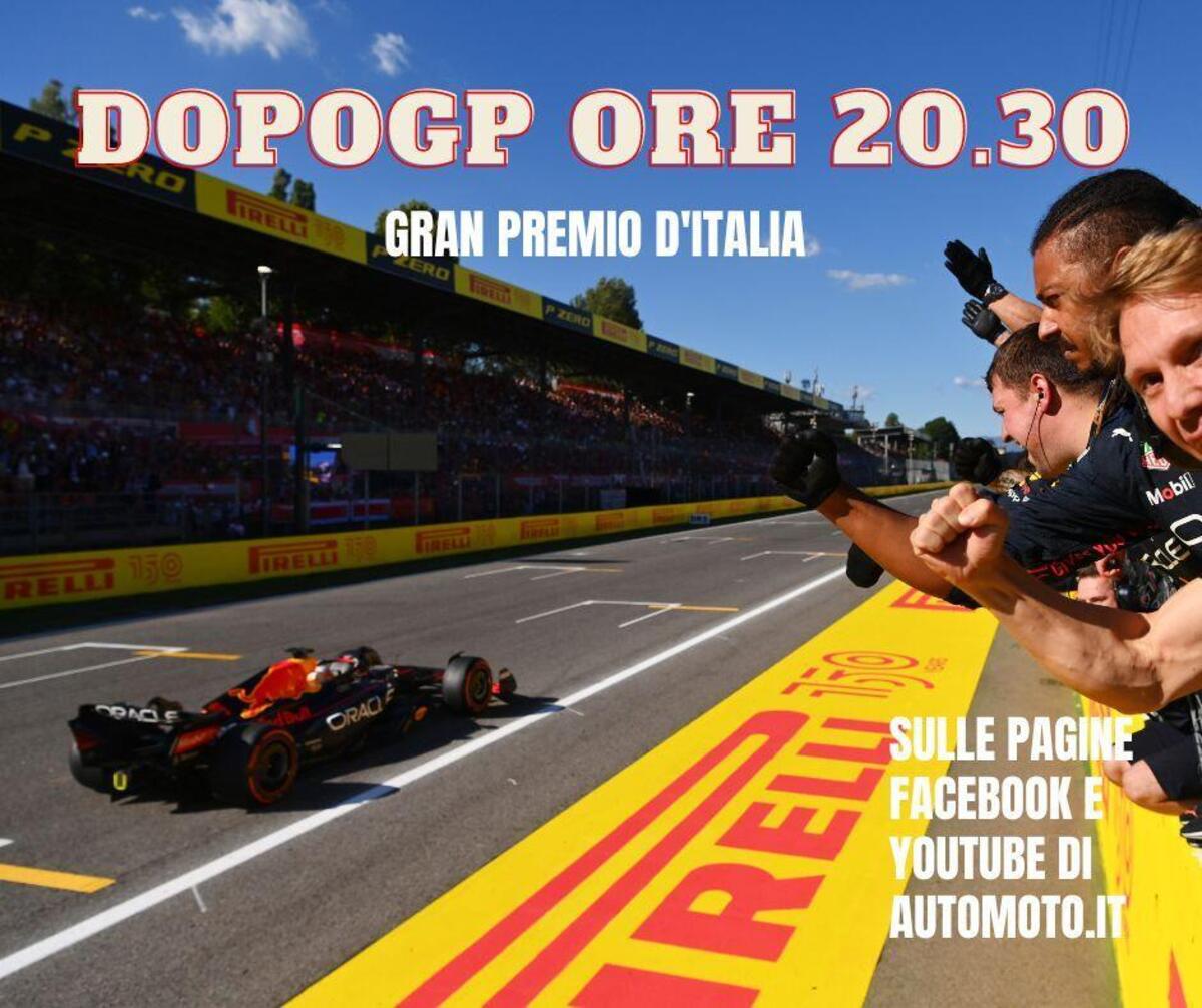 F1. DopoGP Monza 2022: rivedi la diretta [Video] - Formula 1 - Automoto.it