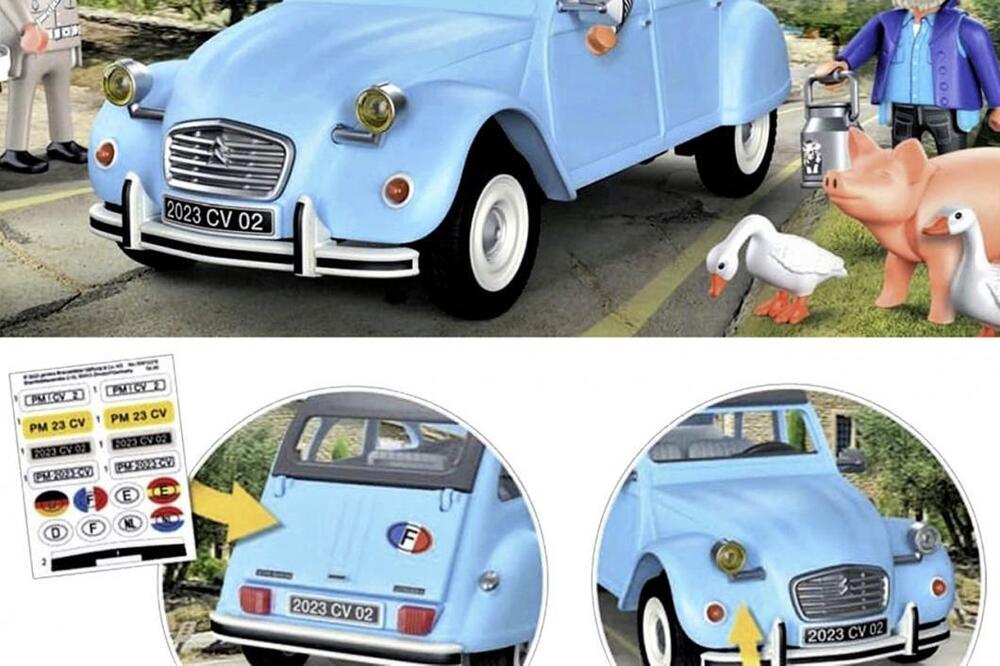 Torna la Citroen 2CV a febbraio 2023: Playmobil allarga il suo garage ...