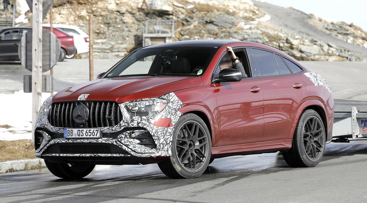 Mercedes-AMG GLE 53 e GLE 53 Coupé, ecco le foto spia del nuovo ...