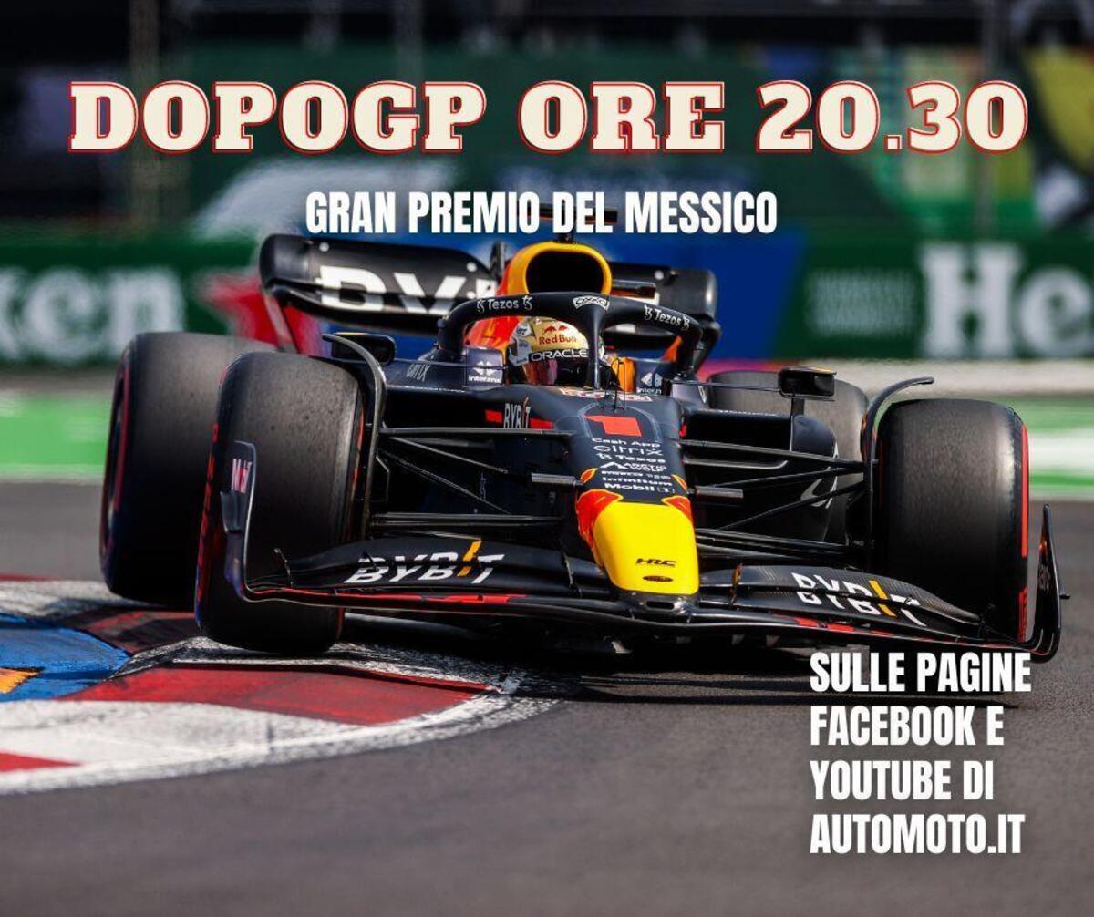 F1, DopoGP Messico 2022: rivedi la diretta [Video] - Formula 1 ...