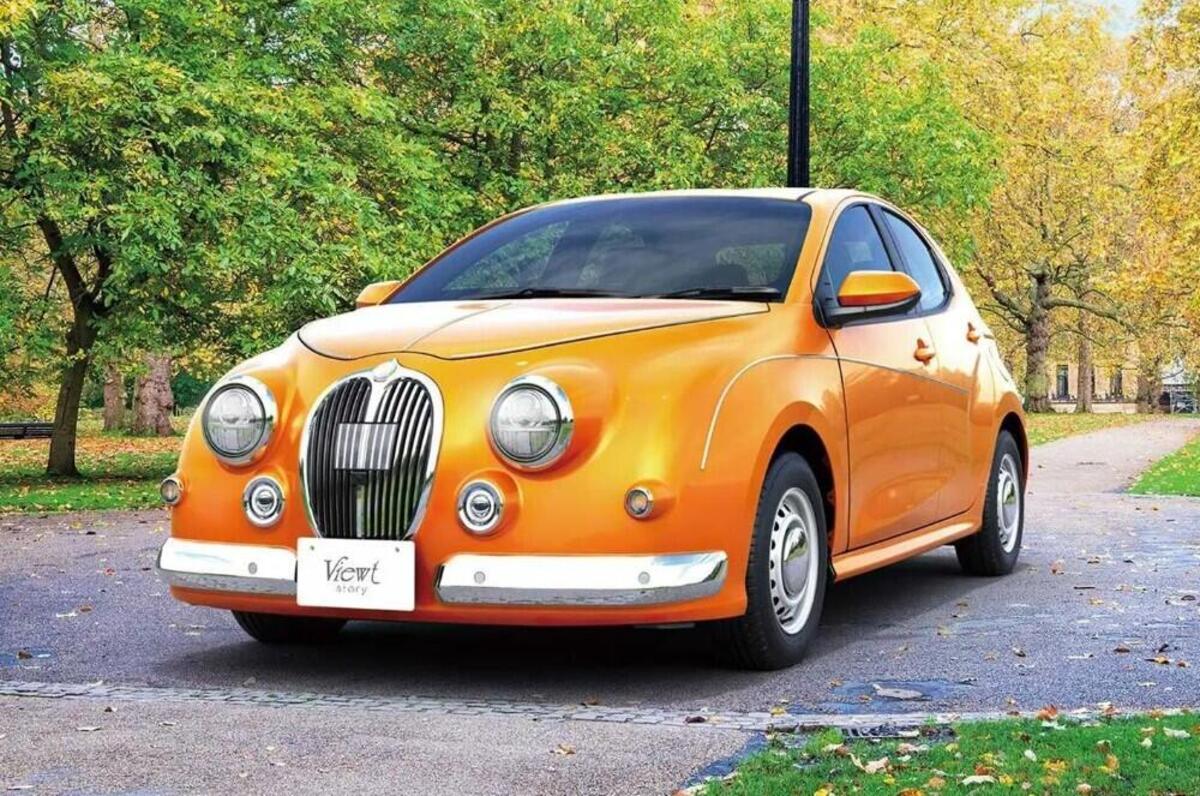 La Yaris che vuole fare la Jaguar: Mitsuoka Viewt - News - Automoto.it