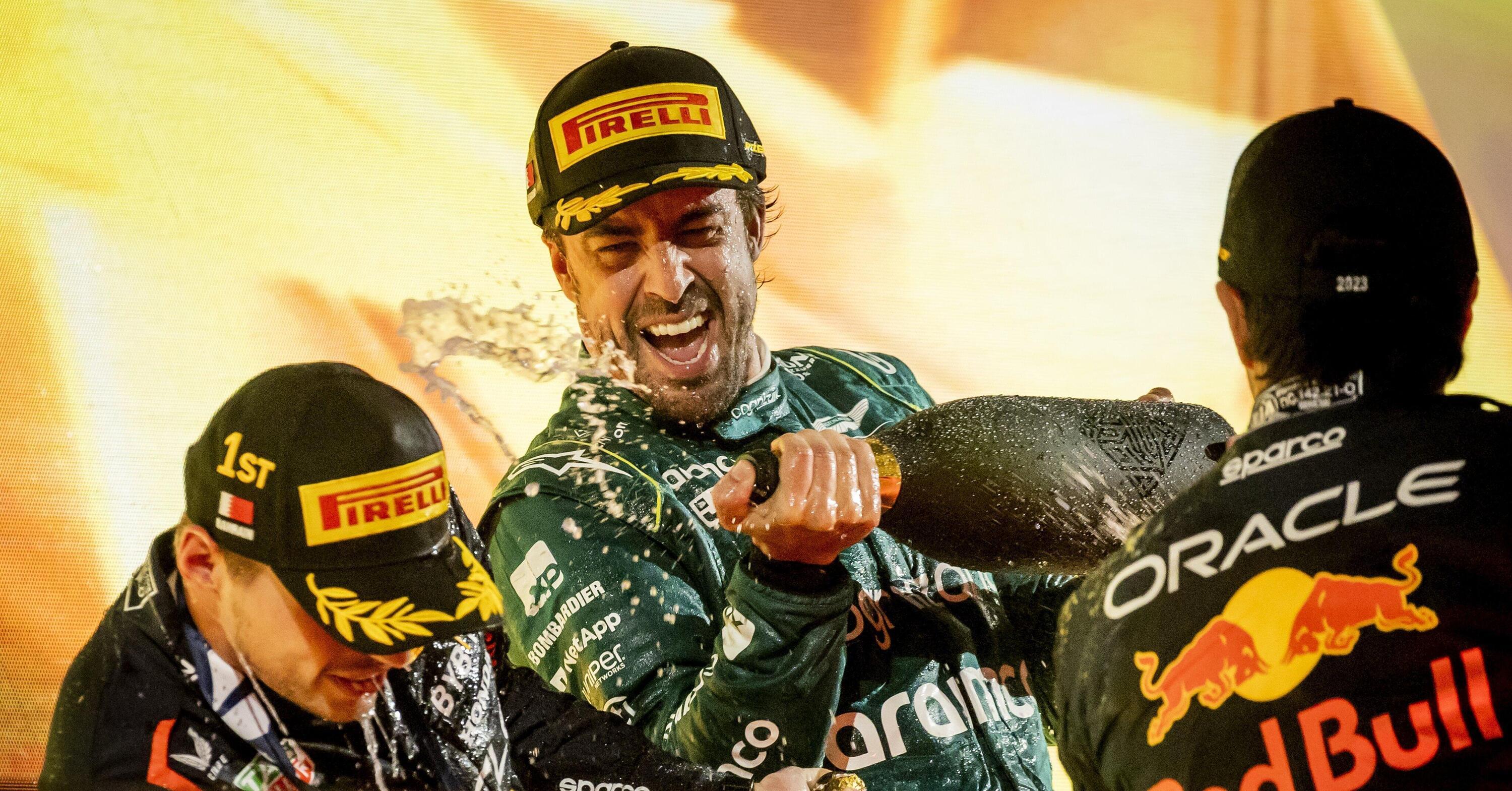 F1, GP Bahrain 2023, 1° con Aston Martin, 99° in carriera: il podio ...