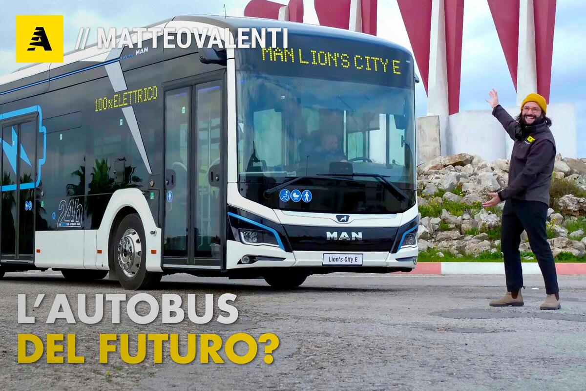 Come sarà l'autobus del futuro? Alla scoperta di Bari con il MAN Lion's ...