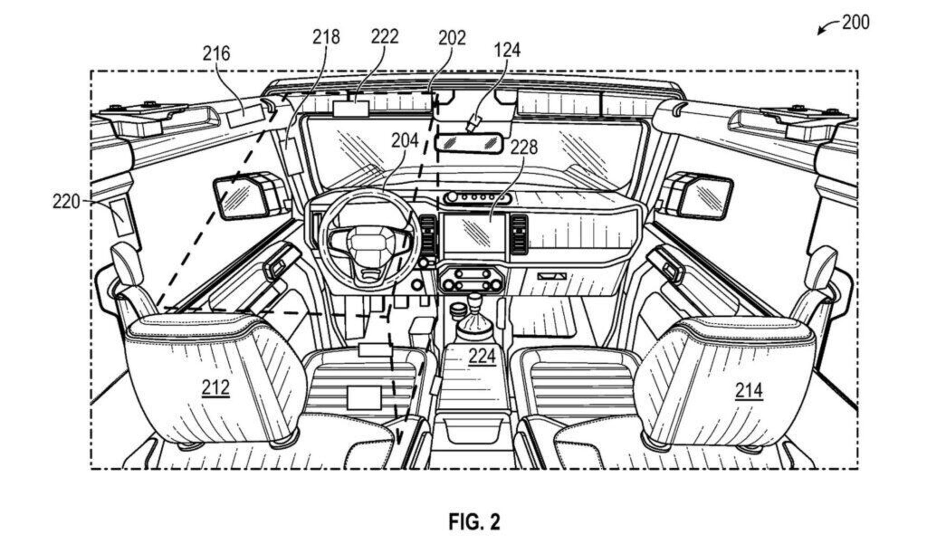Ford Bronco: brevetto Ford per guidare anche in piedi - News - Automoto.it