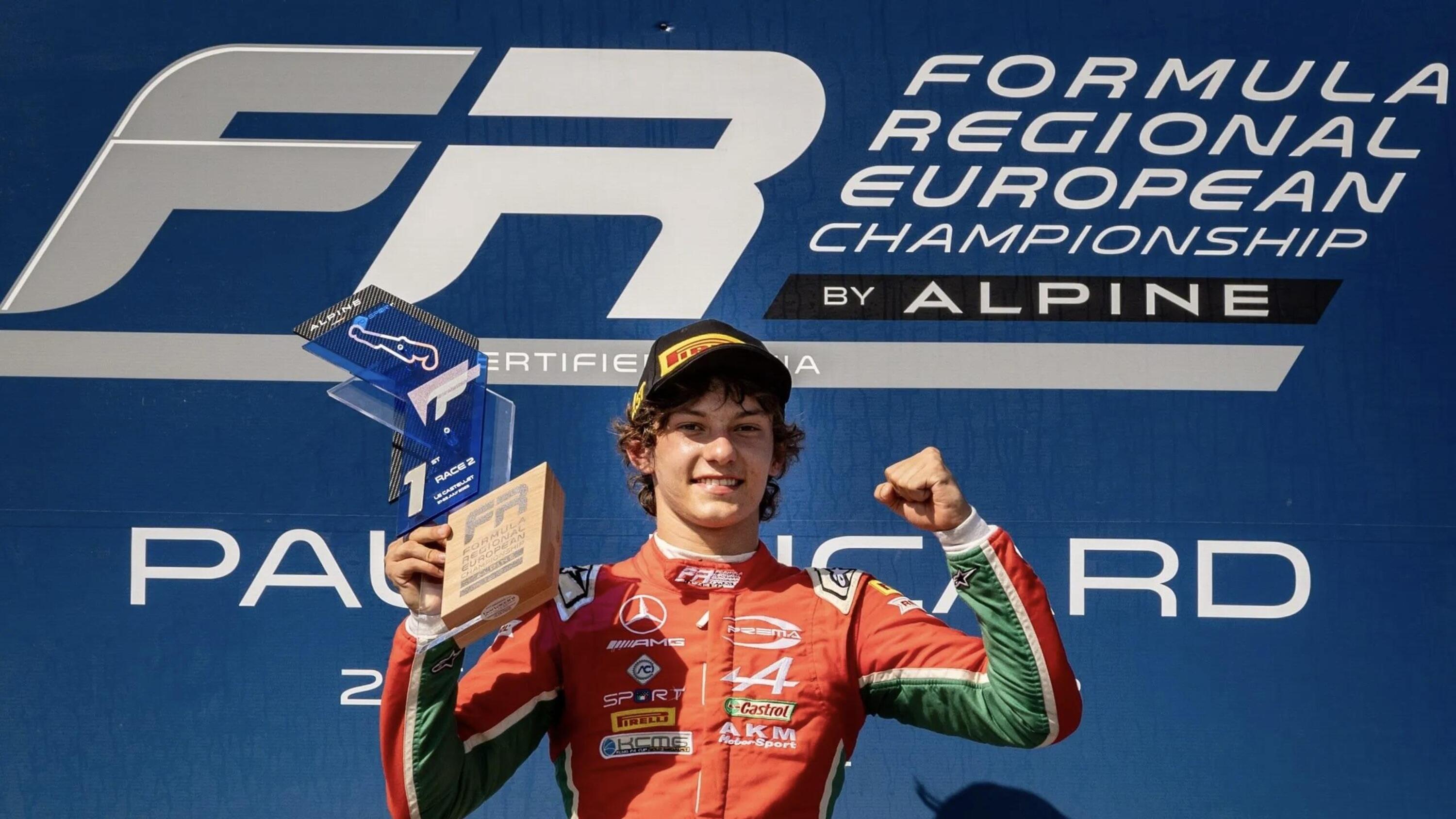 Chi è Andrea Kimi Antonelli: il giovane talento italiano campione della Formula Regional 2023 ...