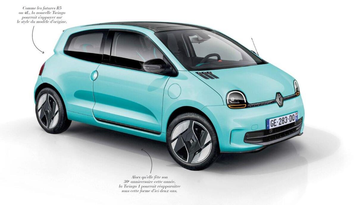 Renault Twingo: ecco il render della nuova generazione - Elettrico ...