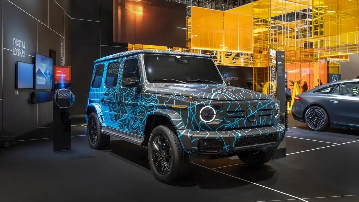 Mercedes G elettrico: modalità Tank non va usata su strada - Auto ...