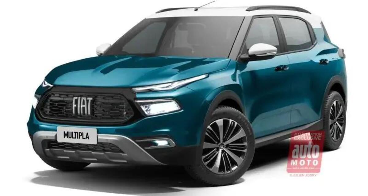 Fiat Multipla 2025: ecco i render di Auto-Moto - News - Automoto.it
