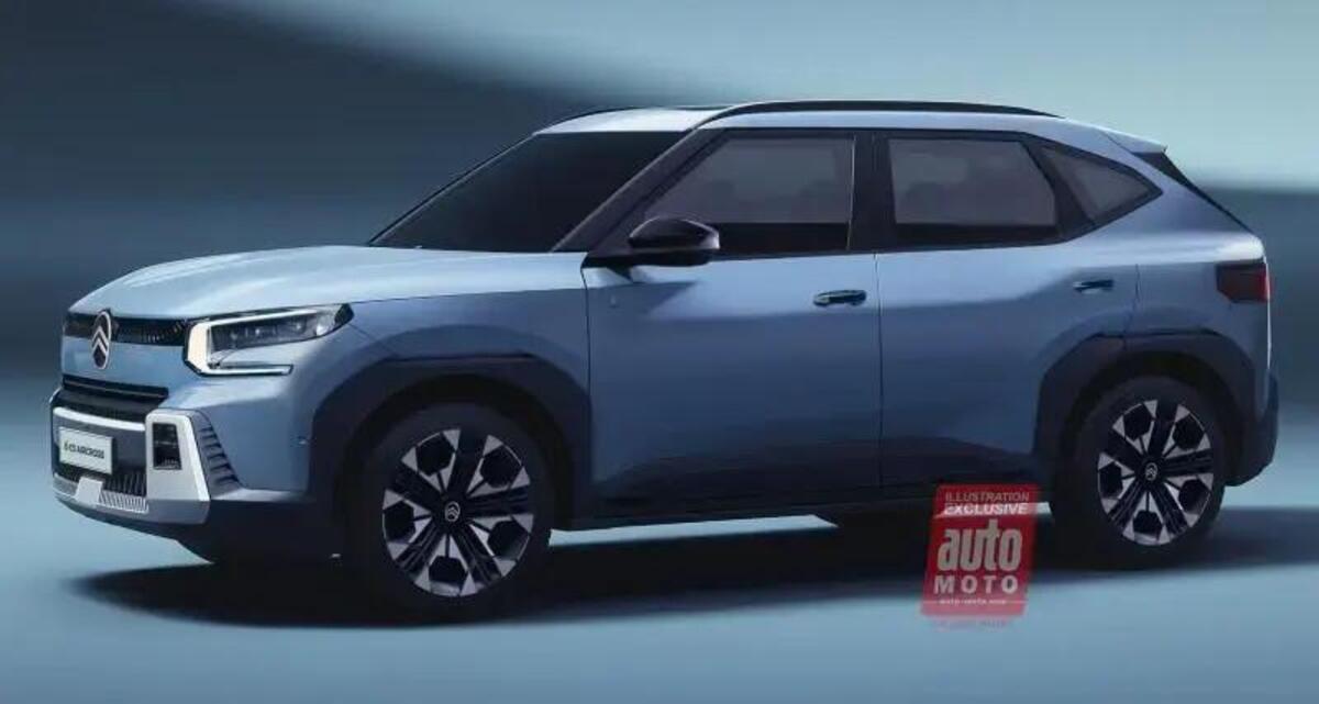 Citroen C5 Aircross: il render di Auto-Moto della nuova suv del 2025 ...