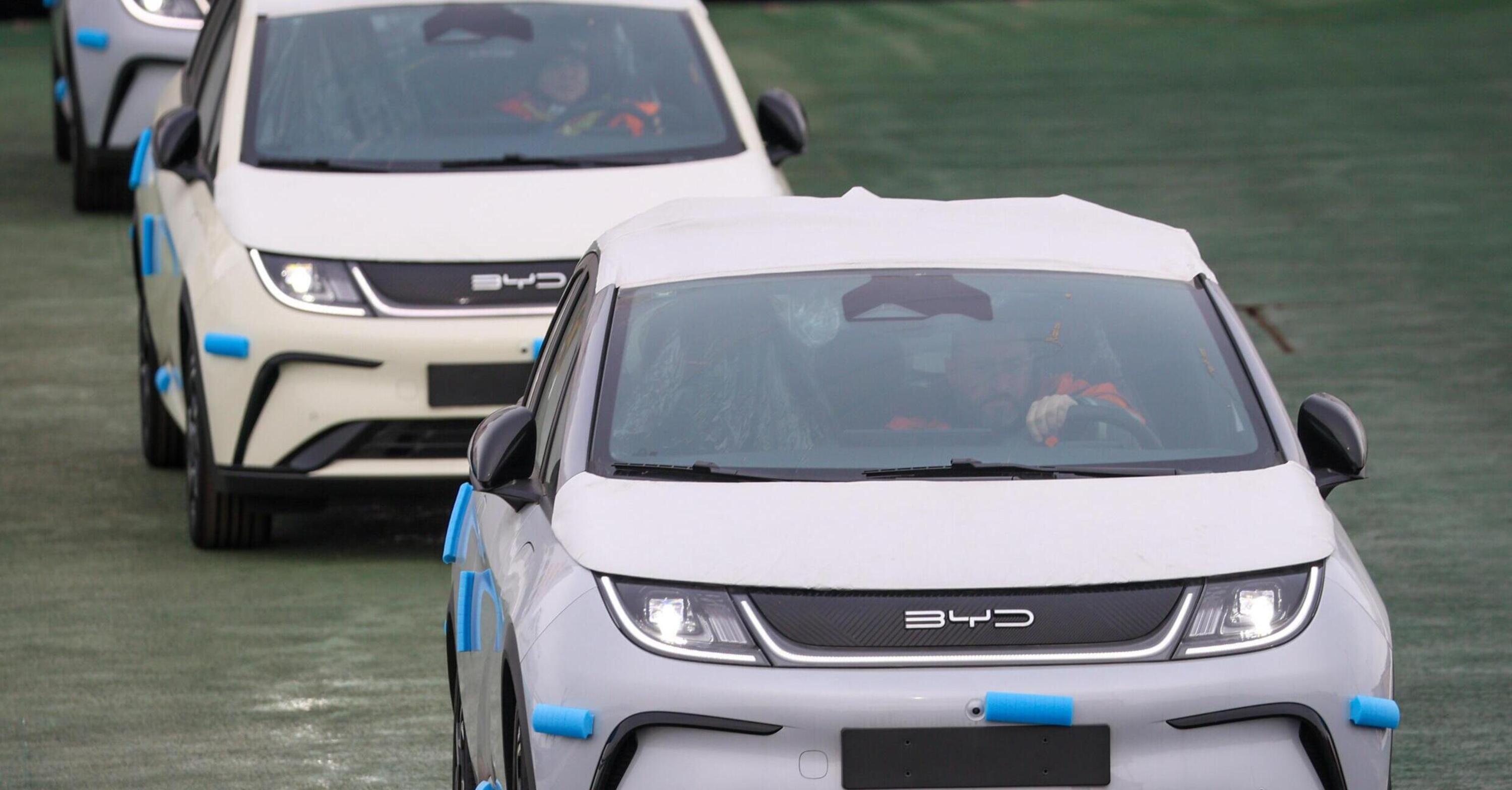 BYD, arrivata la prima nave con 3.000 elettriche, Explorer 1 ...