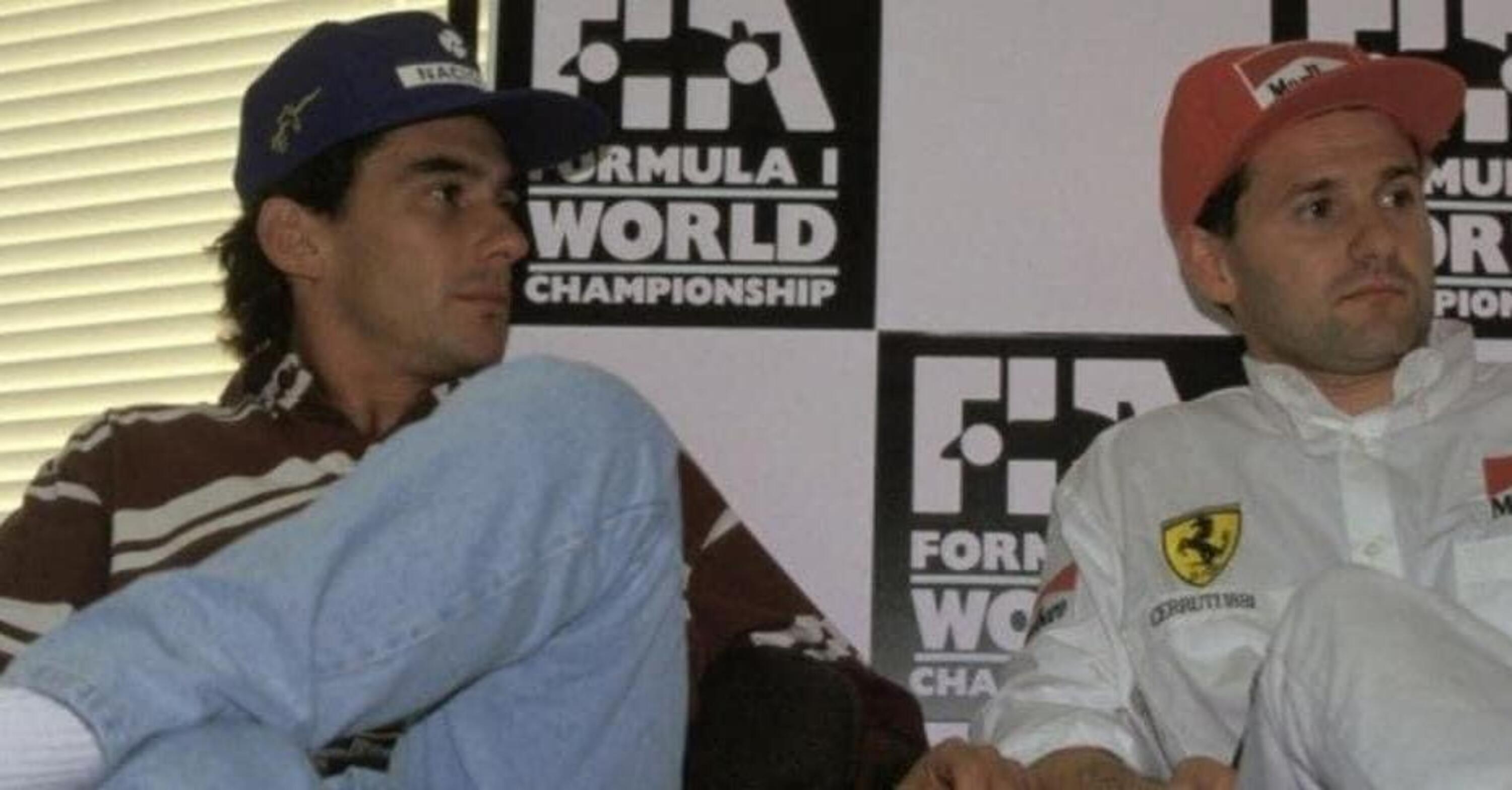 F1. Nicola Larini: "Senna aveva un pre-contratto con Cesare Fiorio ed io ero parte dell'accordo ...