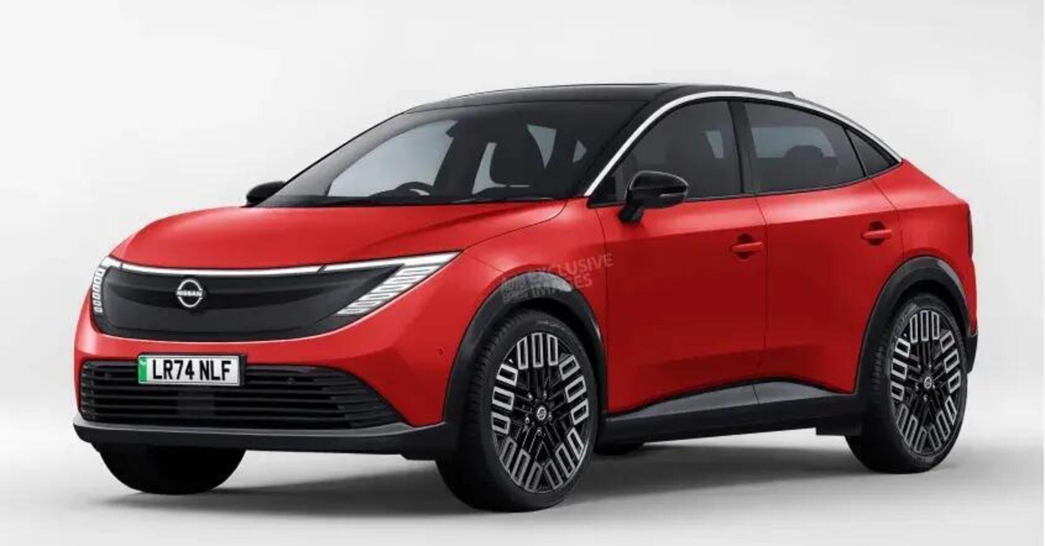 Nissan Leaf: la nuova generazione è una SUV nel render di Auto Express - Elettrico - Automoto.it