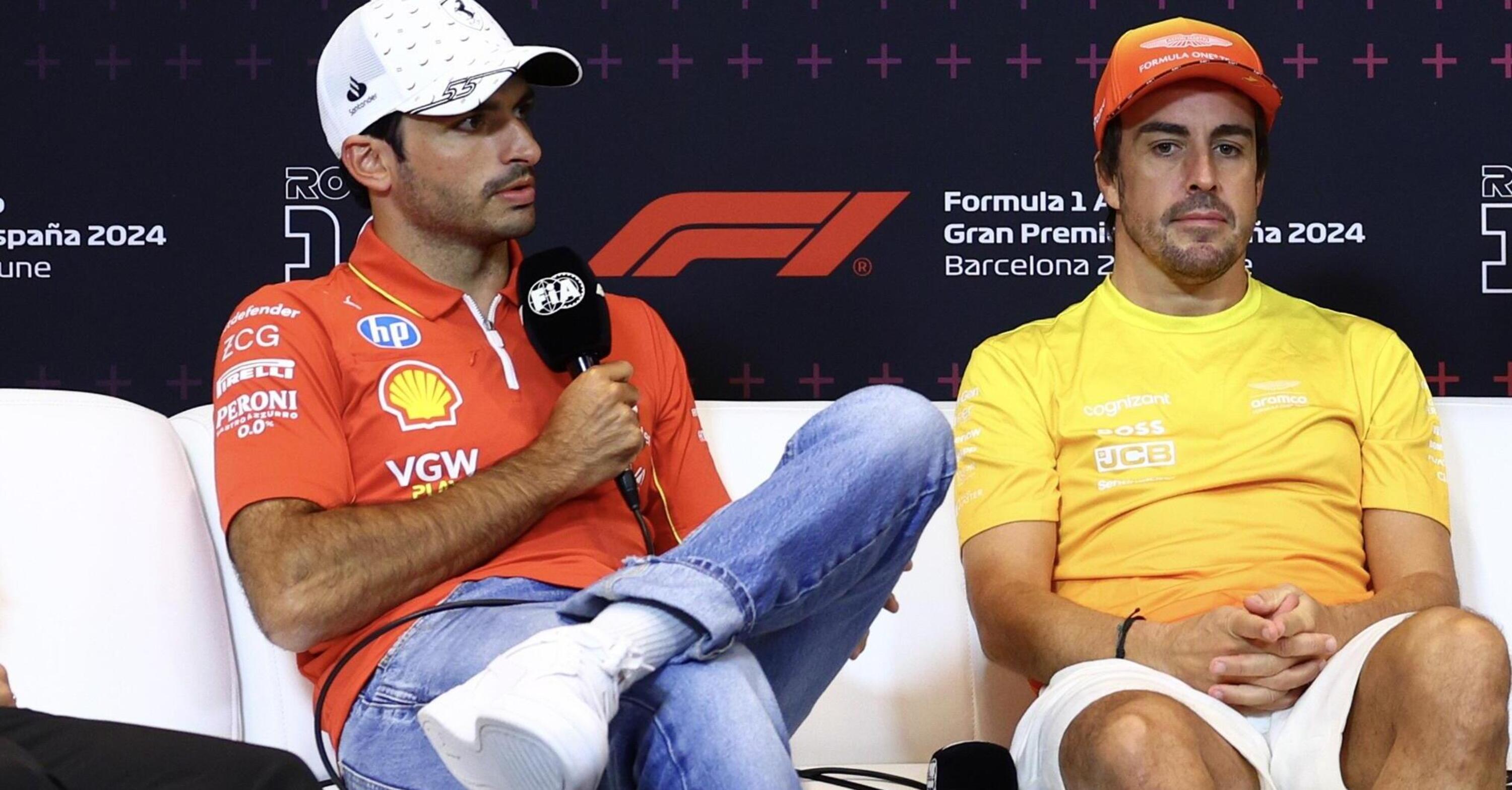 Europei di calcio: ecco il pronostico di Carlos Sainz e Fernando Alonso ...