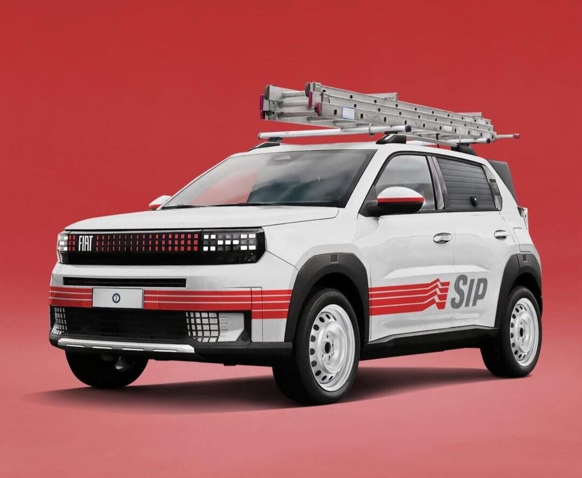 Fiat Grande Panda: le versioni "utility" di Garage Italia Custom ...