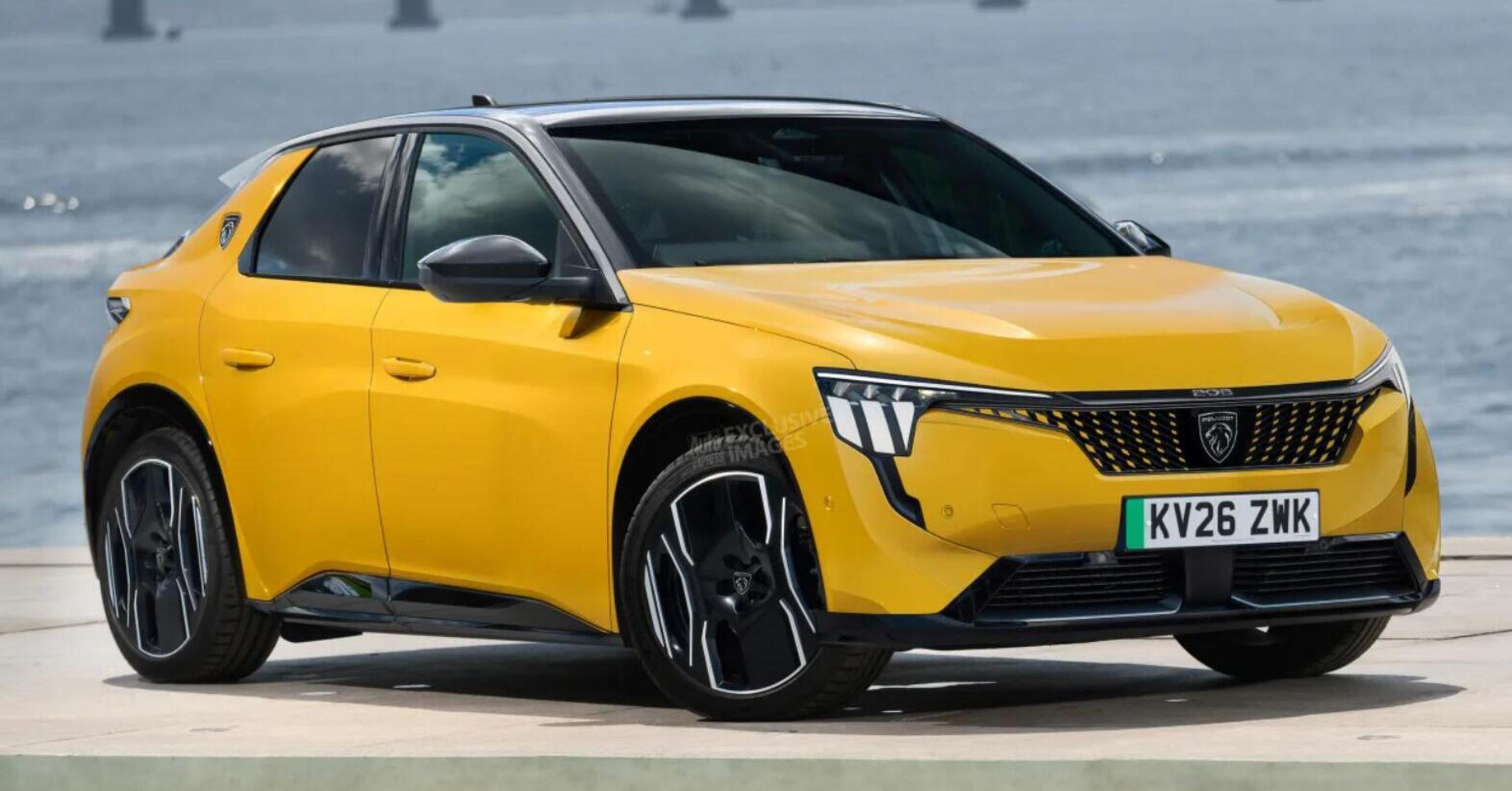 Peugeot 208 del 2026: lo stile degli esterni e degli interni [RENDER ...