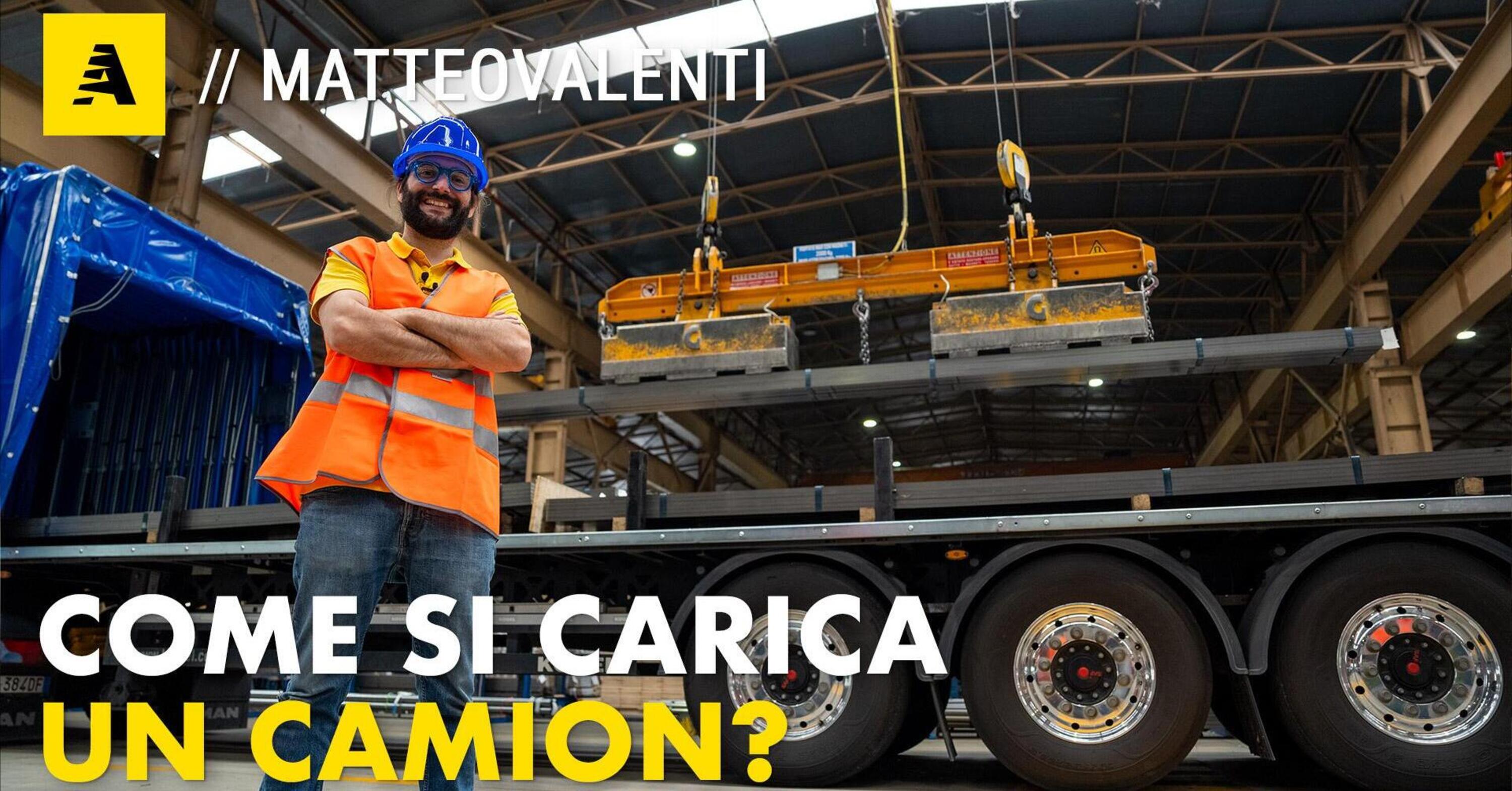 Come si carica un camion da 40 tonnellate? [Video] - News - Automoto.it