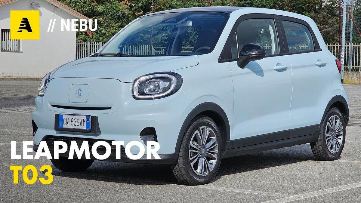 Leapmotor T03: abbiamo provato l'elettrica cinese di Stellantis da 17.900 euro [VIDEO ...