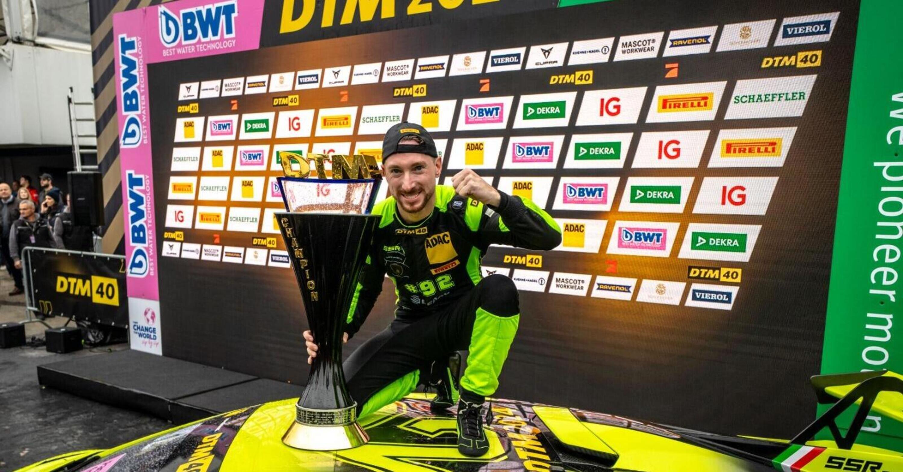 Mirko Bortolotti entra nella storia del motorsport italiano con la vittoria del campionato DTM ...