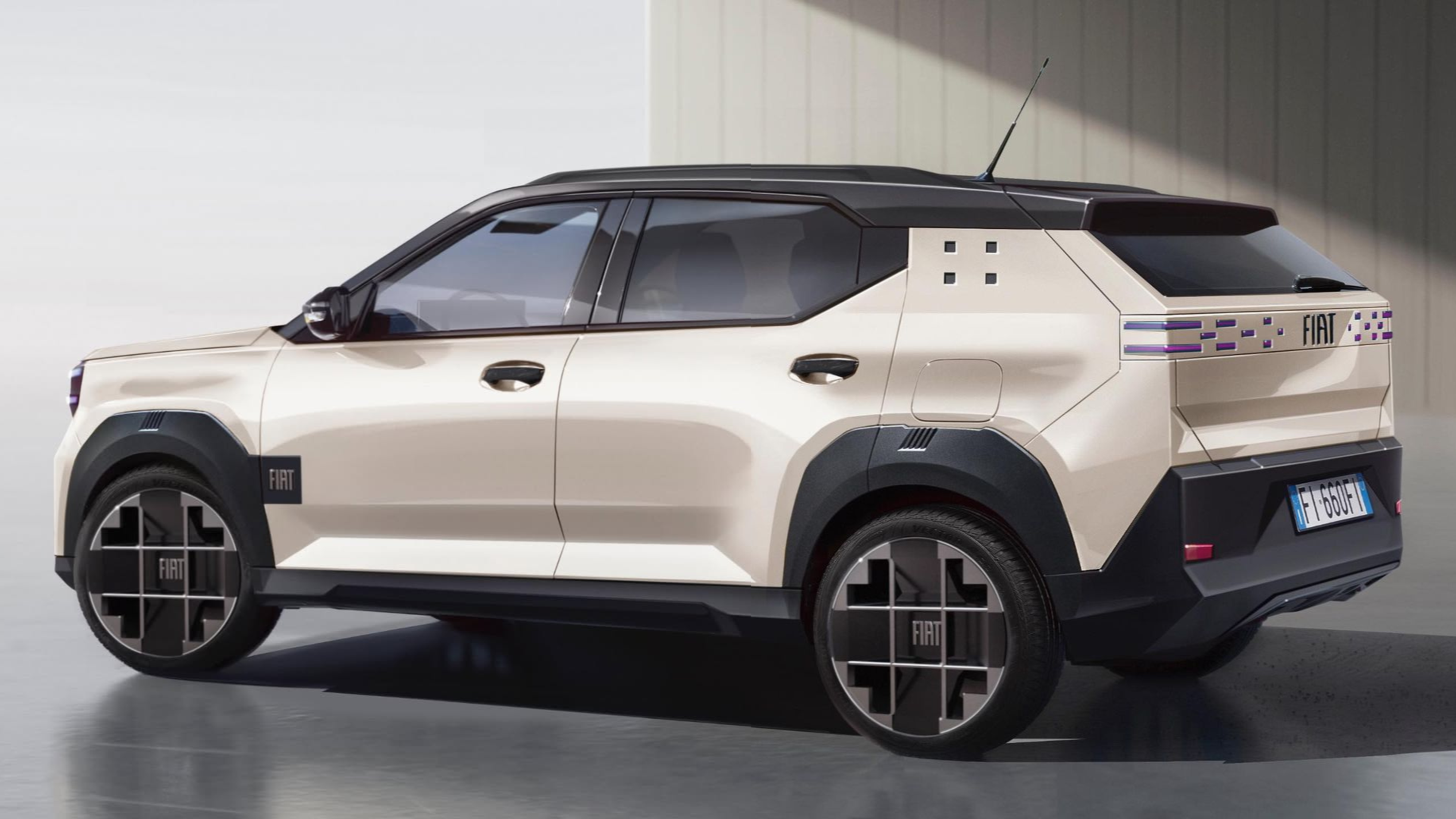 Fiat Giga Panda, Pandone o Panda Suv, il render è molto preciso, il ...