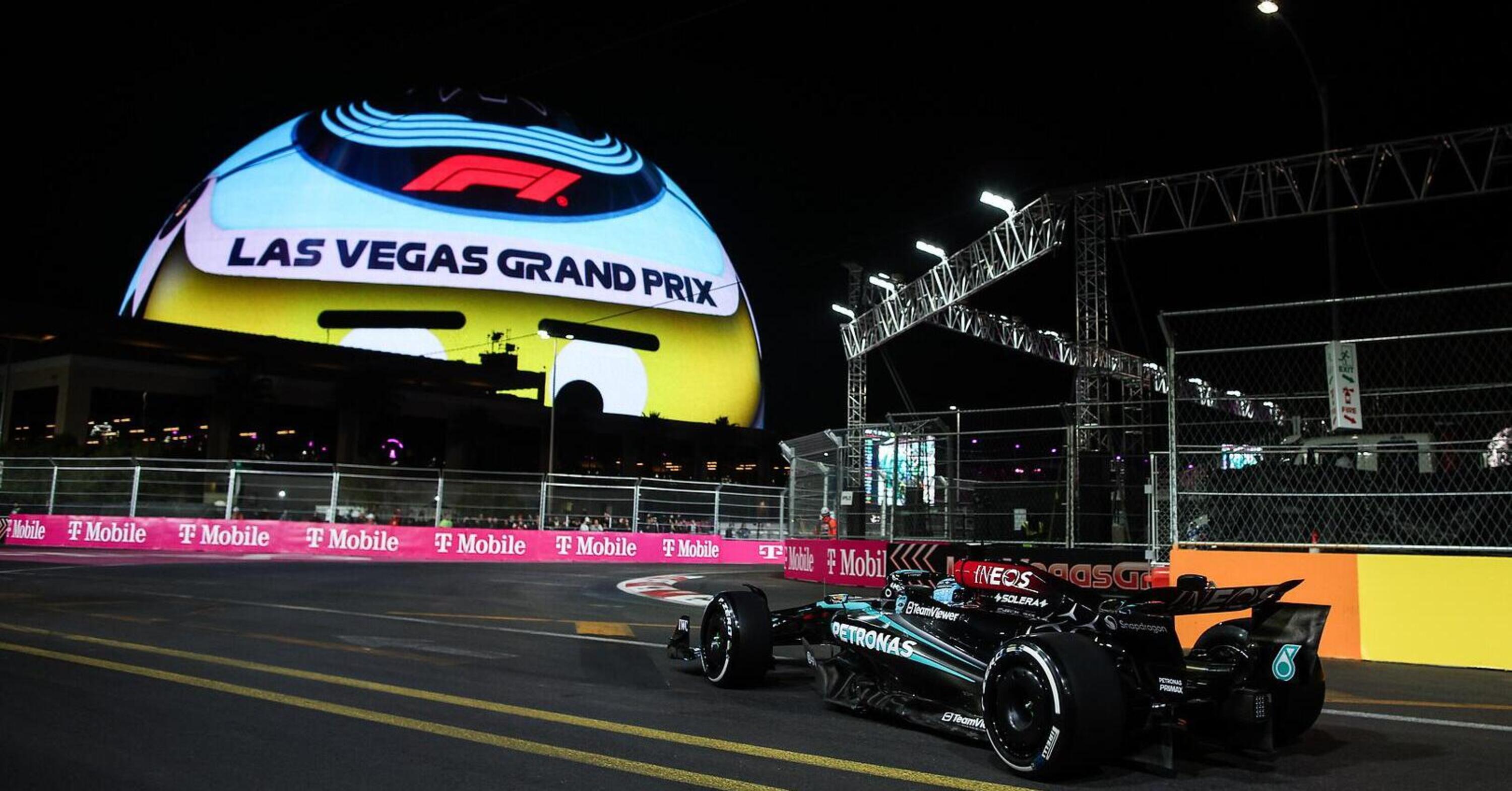 F1. GP Las Vegas 2024: Russell vince su Hamilton e Sainz. Max ...