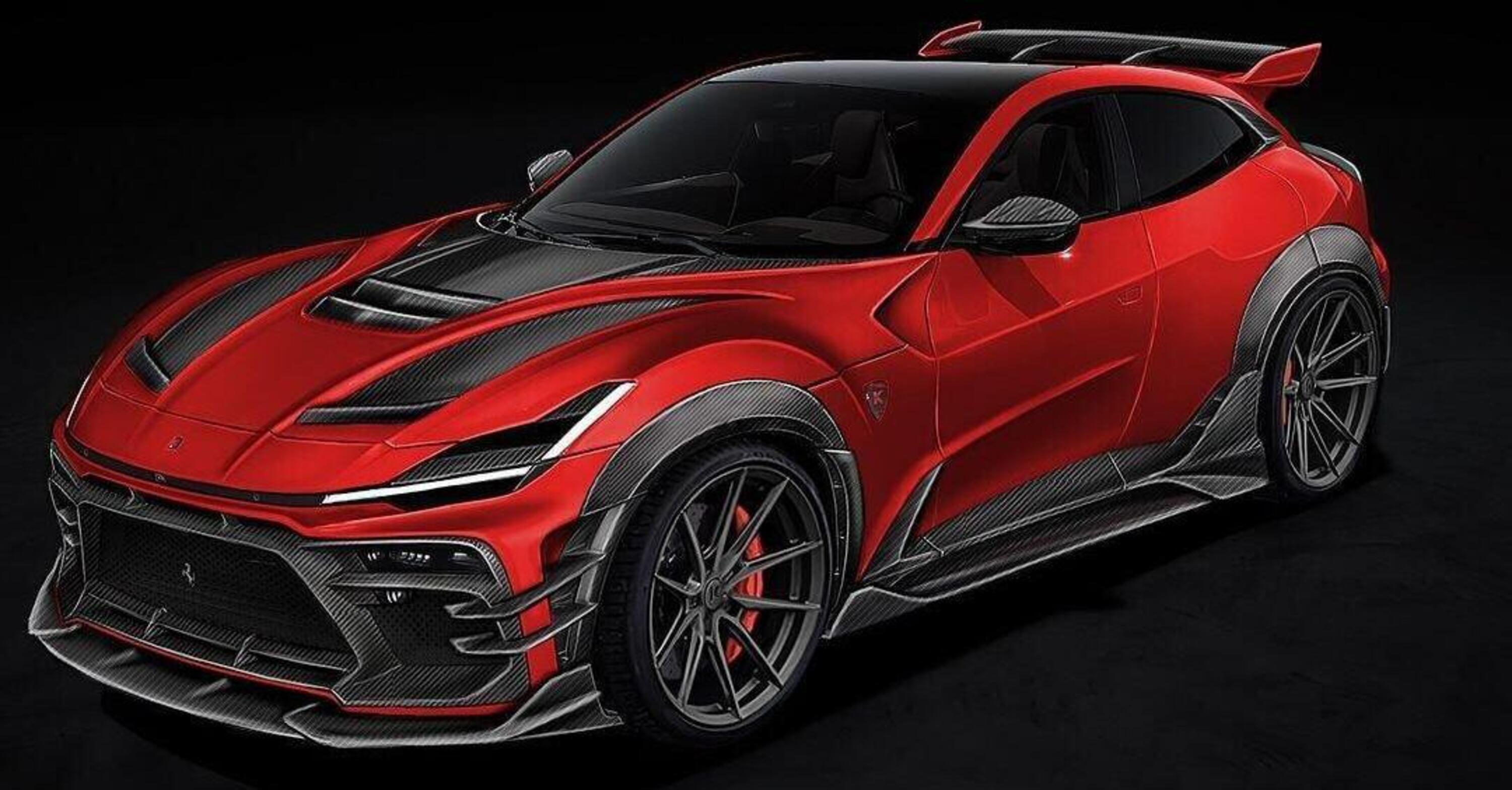 La Ferrari Purosangue di Keyvany è l'incubo di Flavio Manzoni - News ...