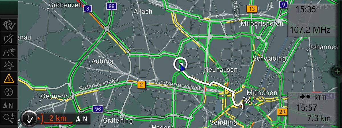 BMW RTTI: nuovo sistema di informazioni sul traffico in tempo reale ...