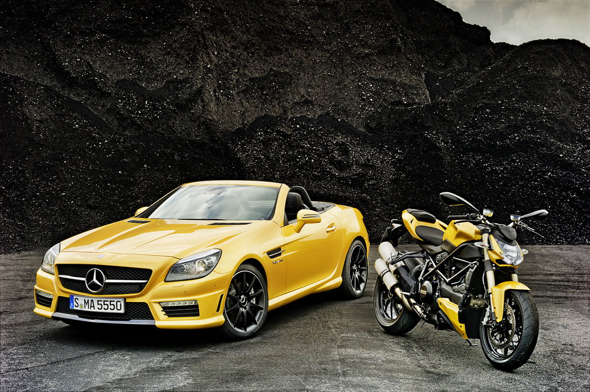 Mercedes-Benz SLK 55 AMG Streetfighter Yellow - News - Automoto.it
