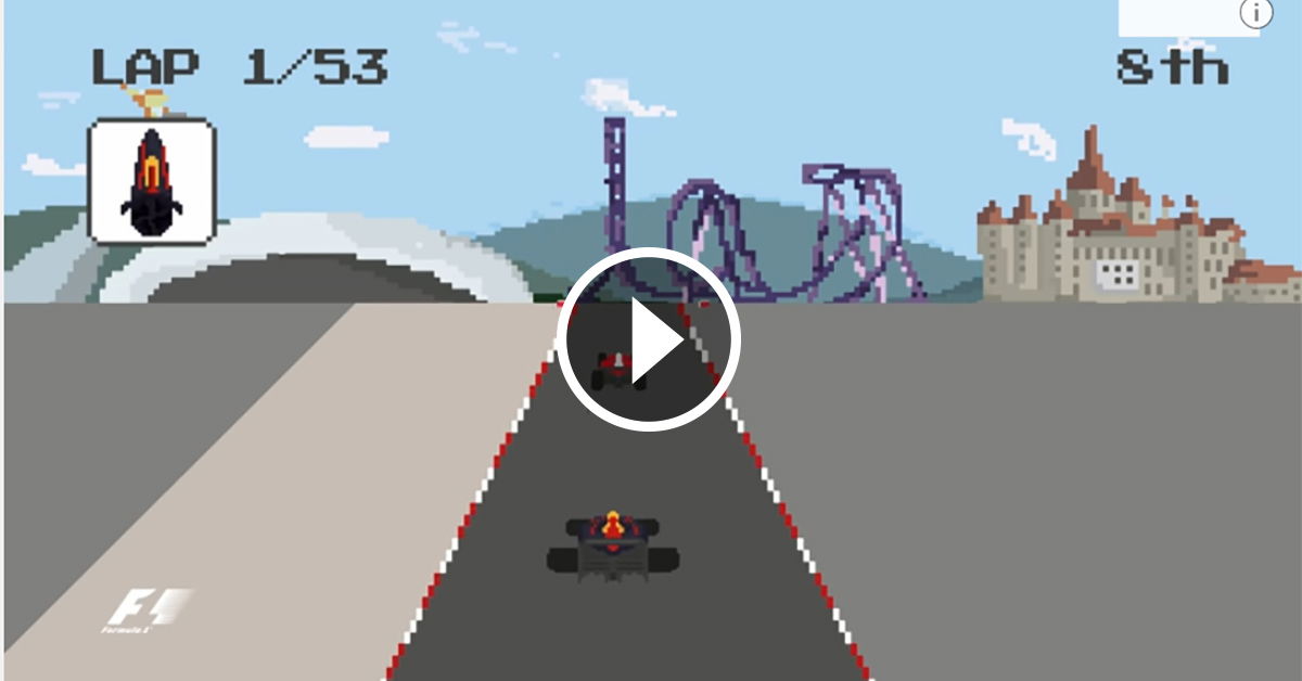 F1: la storia della stagione 2016 in 8-Bit [Video] - Formula 1 ...
