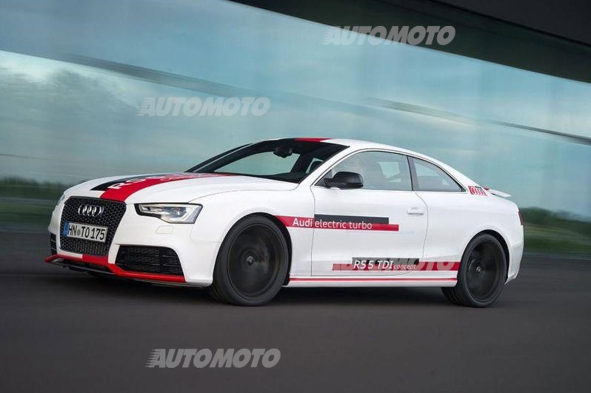 Audi RS5 TDI concept: arriva il turbo elettrico - News - Automoto.it