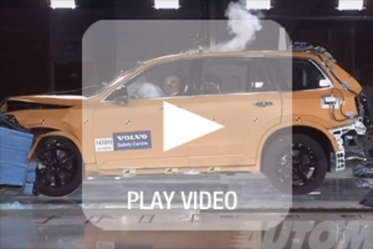 Nuova Volvo XC90: crash test durissimi per il nuovo SUV svedese [video ...