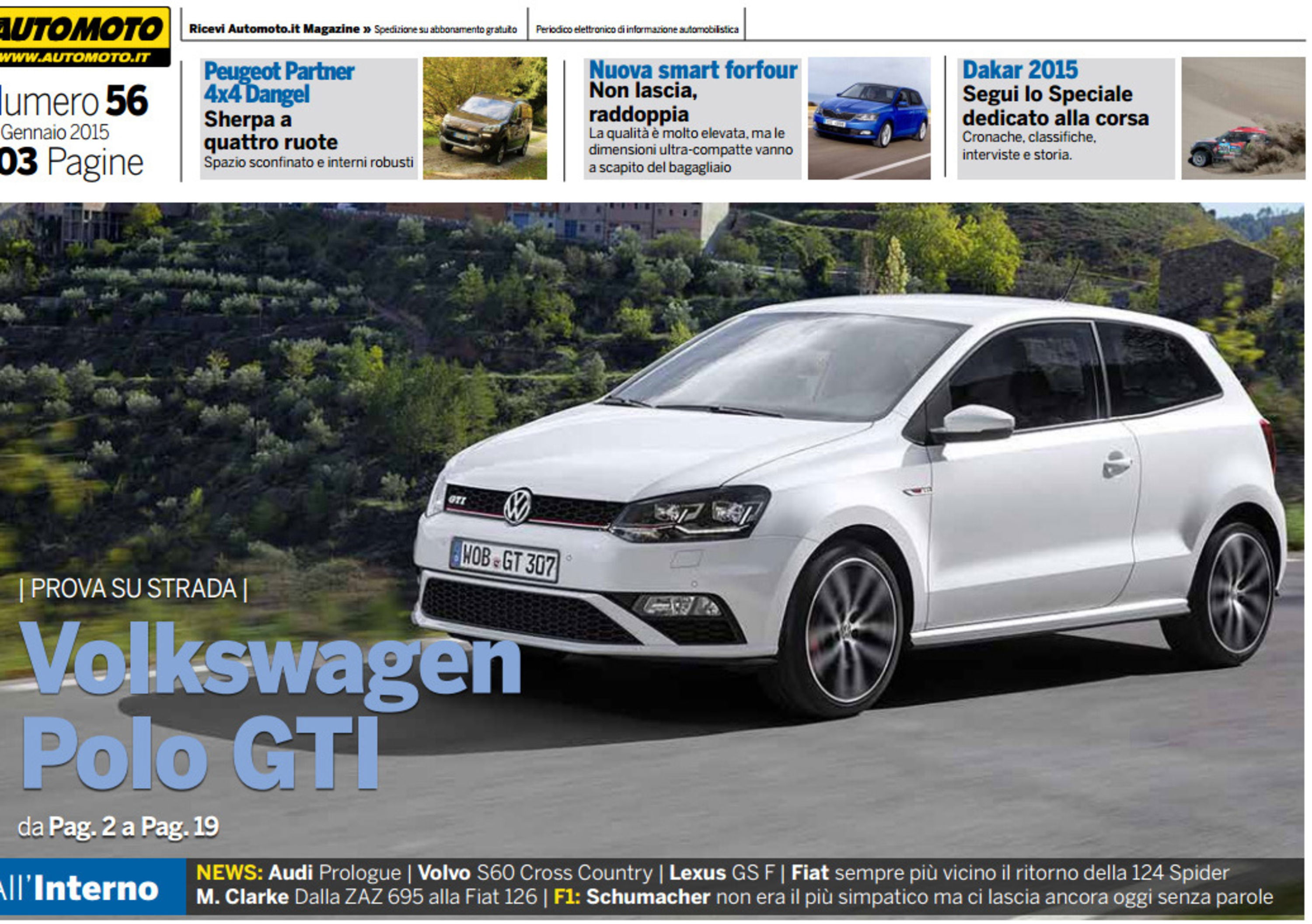 Magazine n°56: scarica e leggi il meglio di Automoto.it - News ...